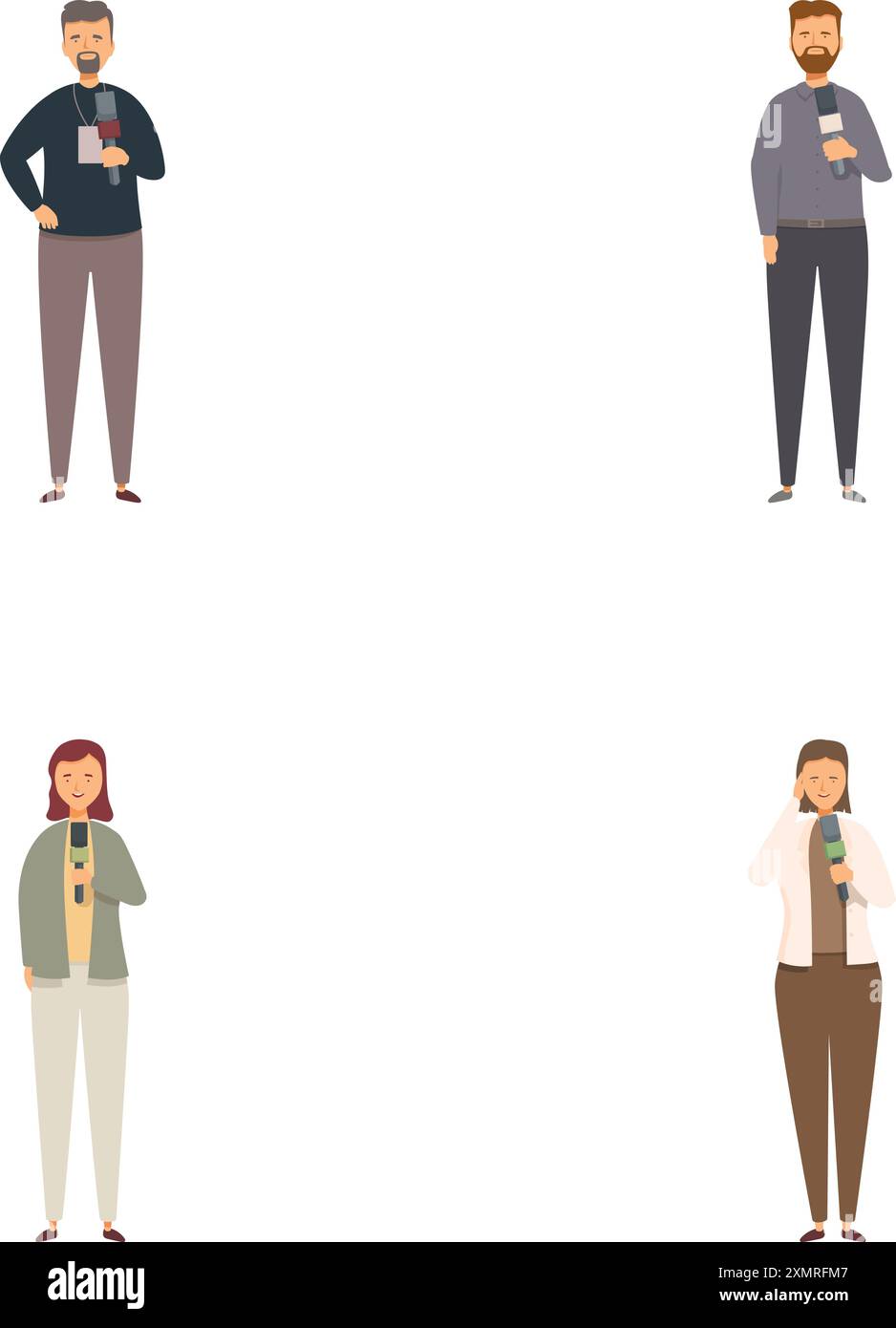 Contemporary business attire Stock Vector Images - Alamy