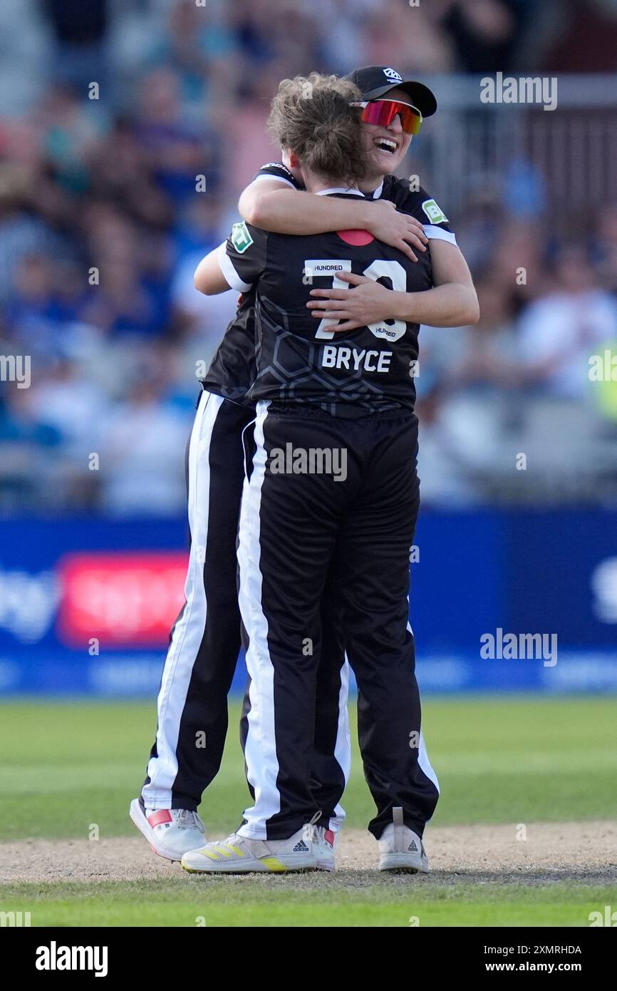 29th July 2024; Old Trafford Cricket Ground, Manchester, England; The ...