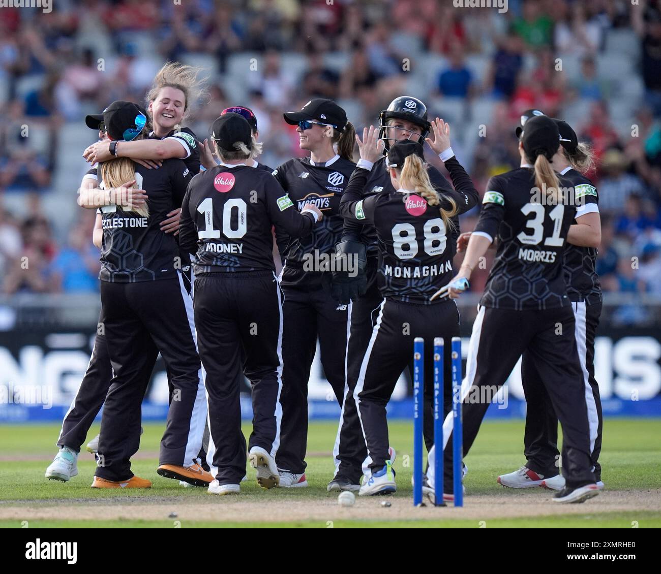 29th July 2024; Old Trafford Cricket Ground, Manchester, England; The ...
