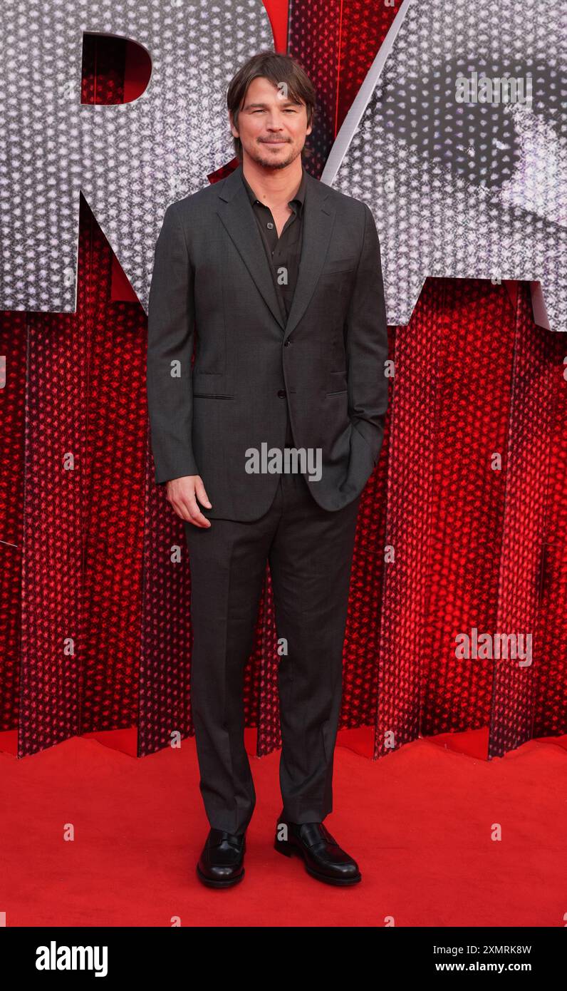 Josh Hartnett arrives for a special screening of Trap at Cineworld, at ...