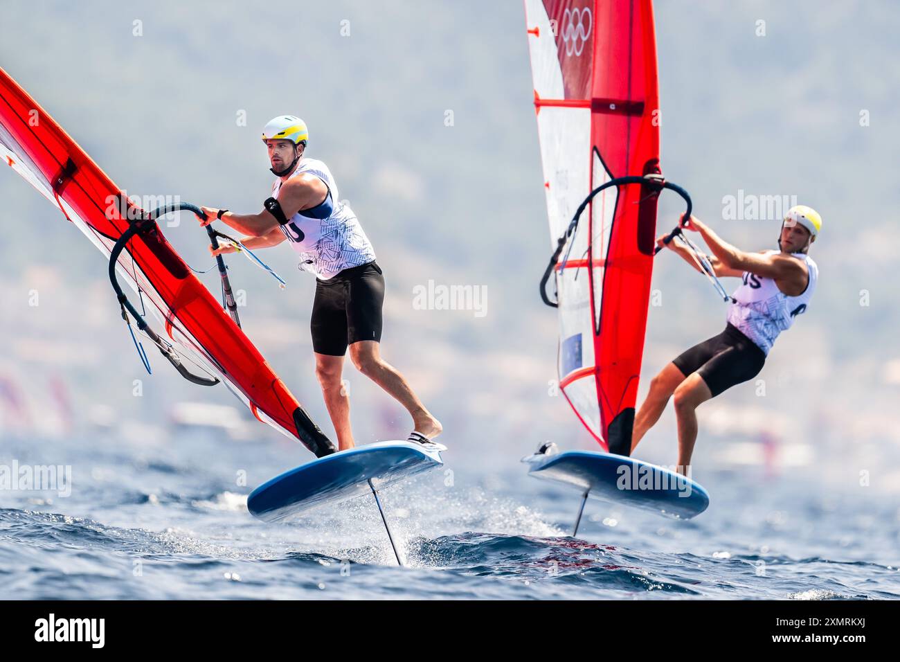 Ethan Westera of, Aruba. , . and Grae Morris of Australia compete in ...