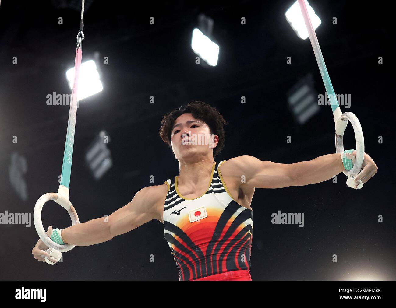 Paris, France. 29th July, 2024. Oka Shinnosuke of team Japan competes ...