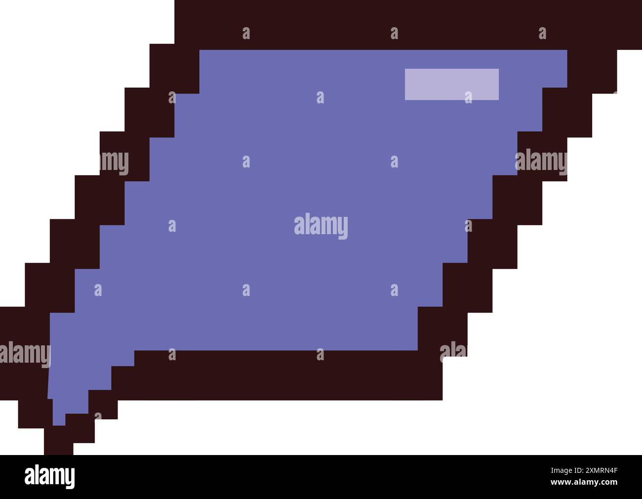 Pixel art cursor pointing up and to the right on a white background ...