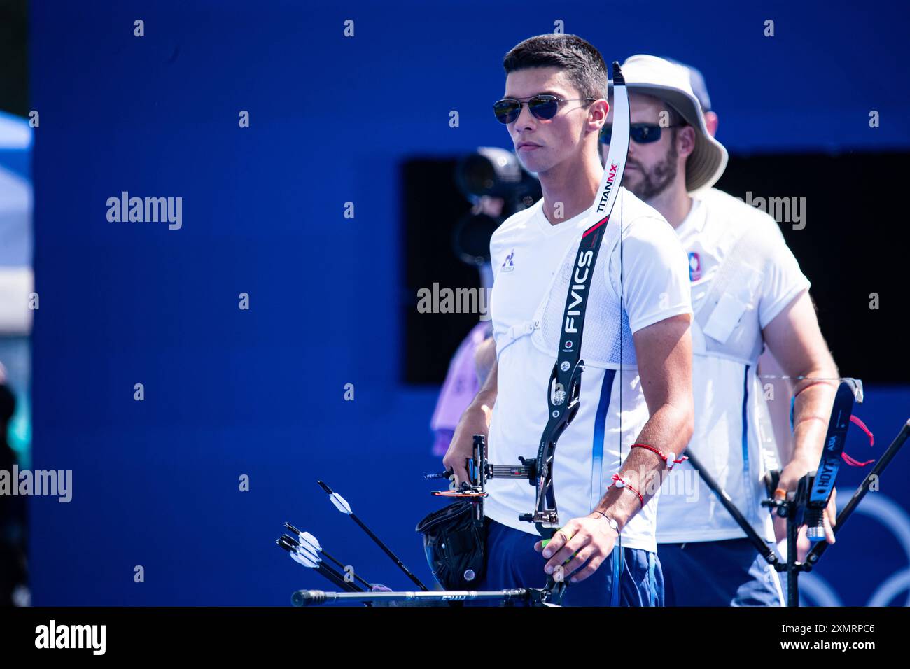 Paris, France. 29th July, 2024. Thomas Chirault (FRA), Archery, Men's ...