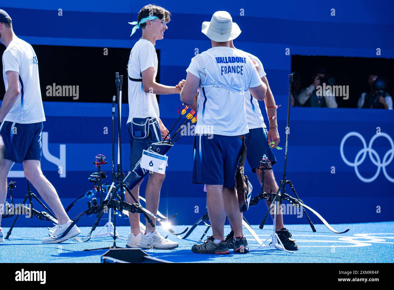 Paris, France. 29th July, 2024. Baptiste Addis (FRA), Archery, Men's ...