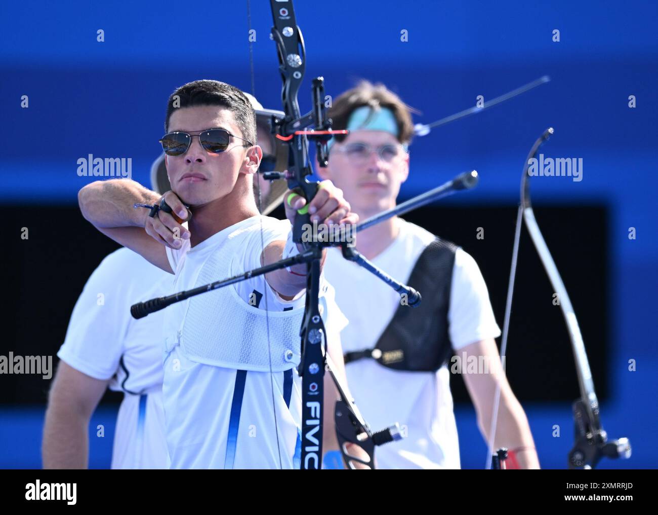 Paris, France. 29th July, 2024. Thomas Chirault of team France competes ...