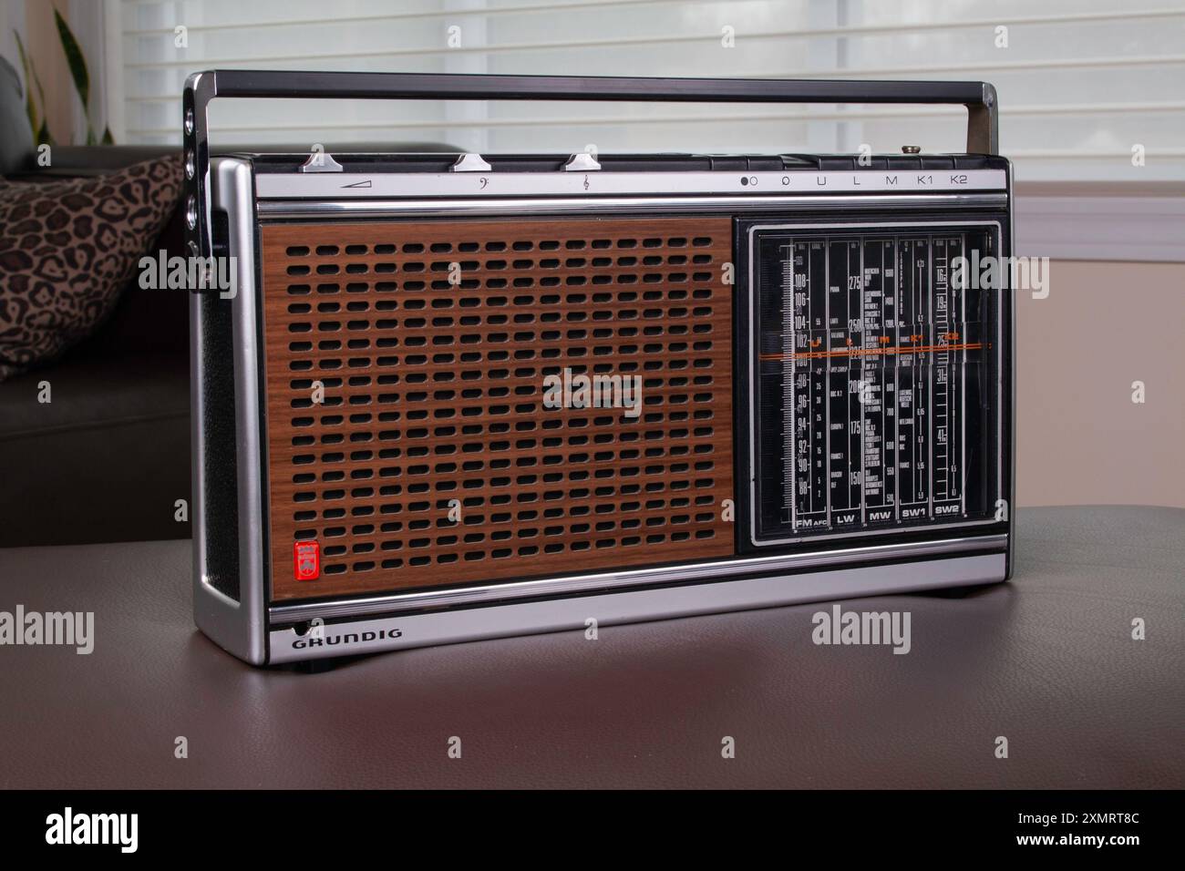 Grundig Concert Boy 1100 Portable Radio Front View Stock Photo - Alamy