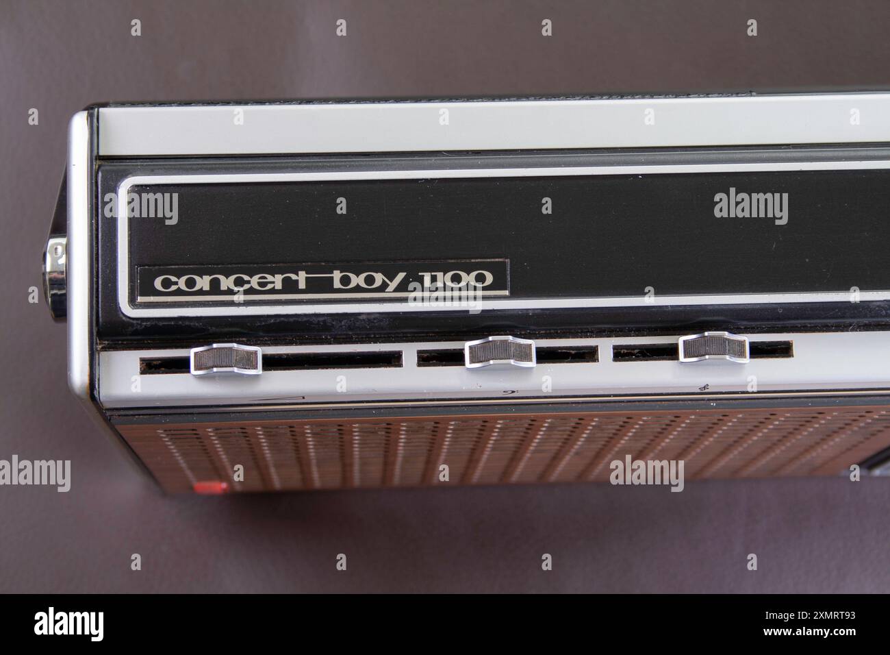 Grundig Concert Boy 1100 Portable Radio Top View Stock Photo - Alamy