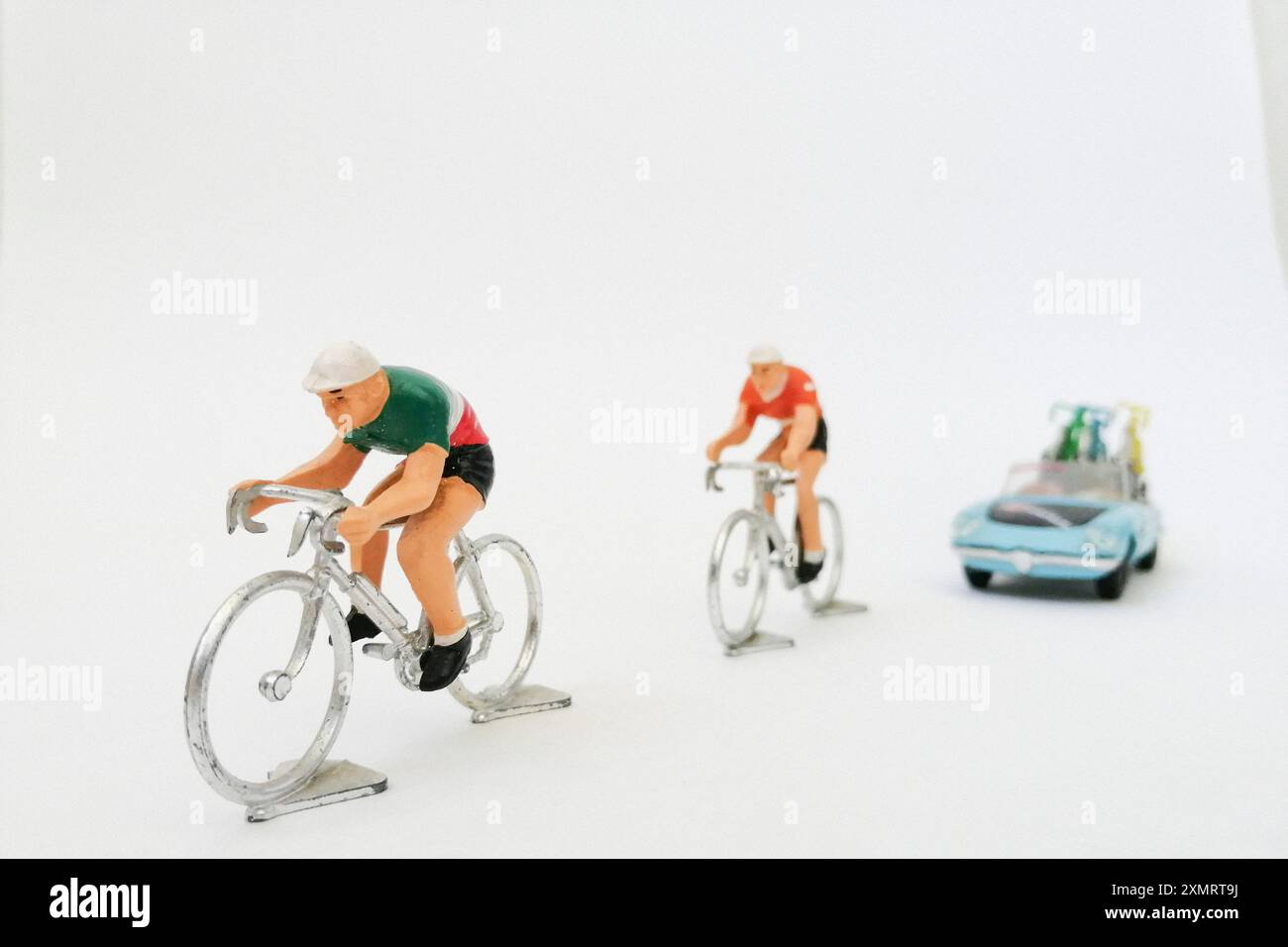 70's Model Cyclists Stock Photo - Alamy
