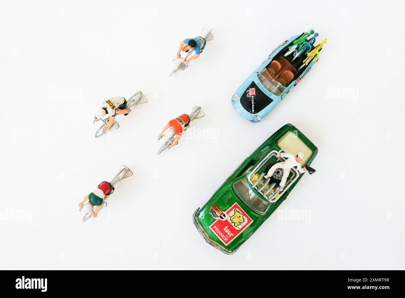 70's Model Cyclists Stock Photo - Alamy