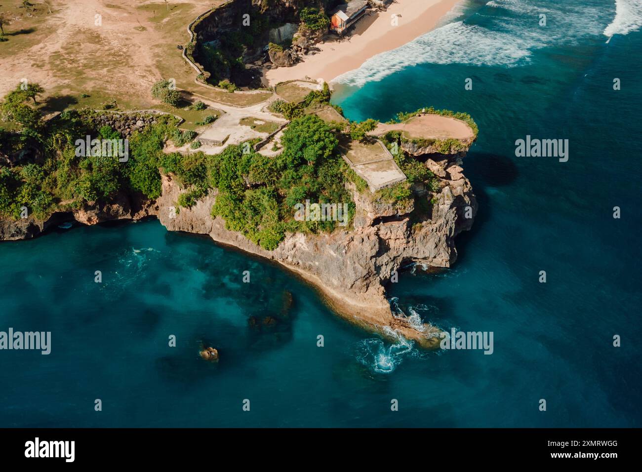 Aerial perspective beach in bali hi-res stock photography and images ...