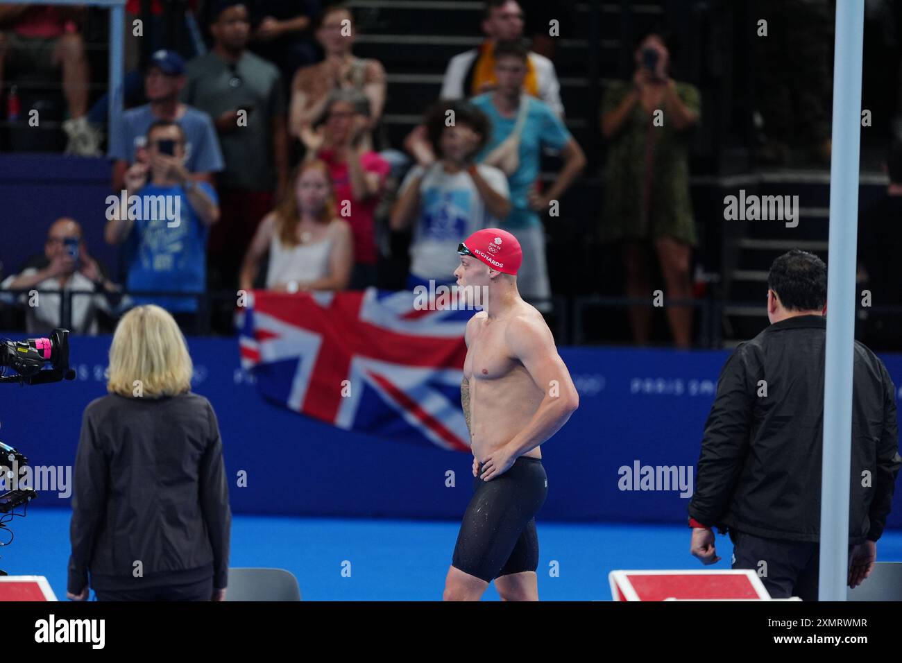 Great Britain's Matthew Richards during the Men's 200m Freestyle Final ...
