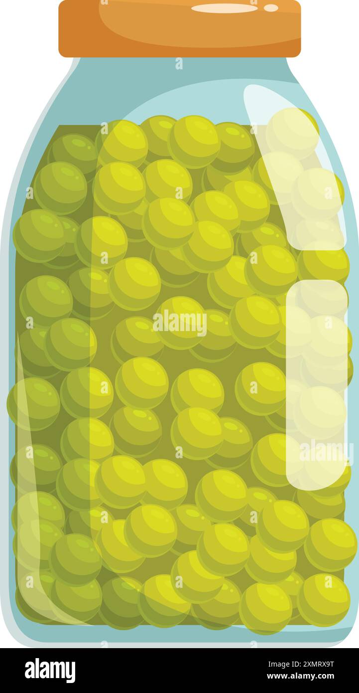 Close up homemade green Stock Vector Images - Alamy