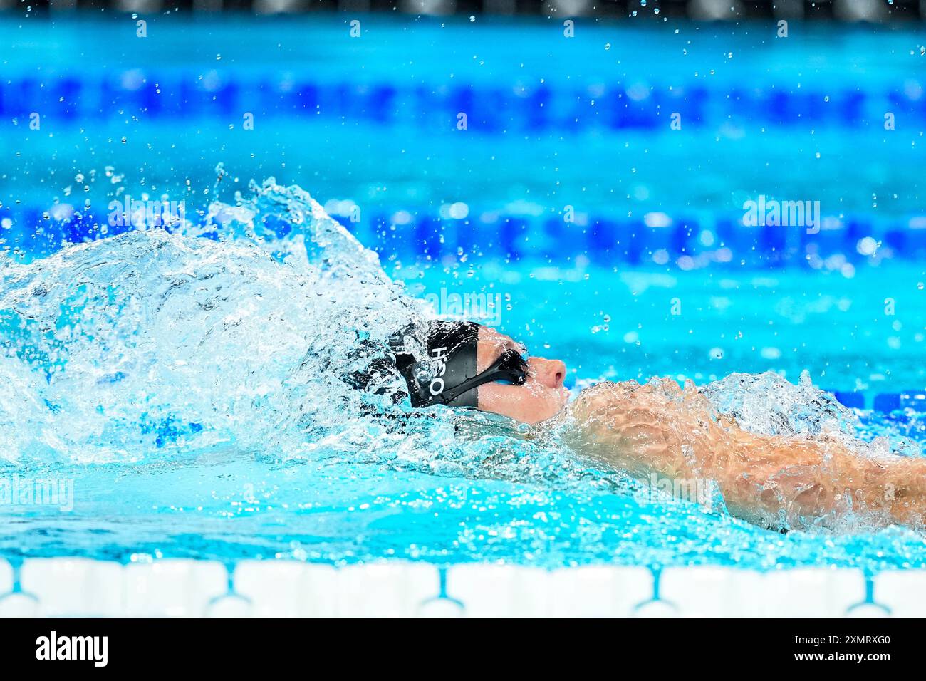 Summer McIntosh of Canada compete during women's 400m individual medley ...