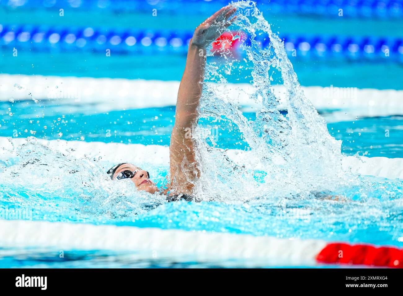 Summer McIntosh of Canada compete during women's 400m individual medley ...