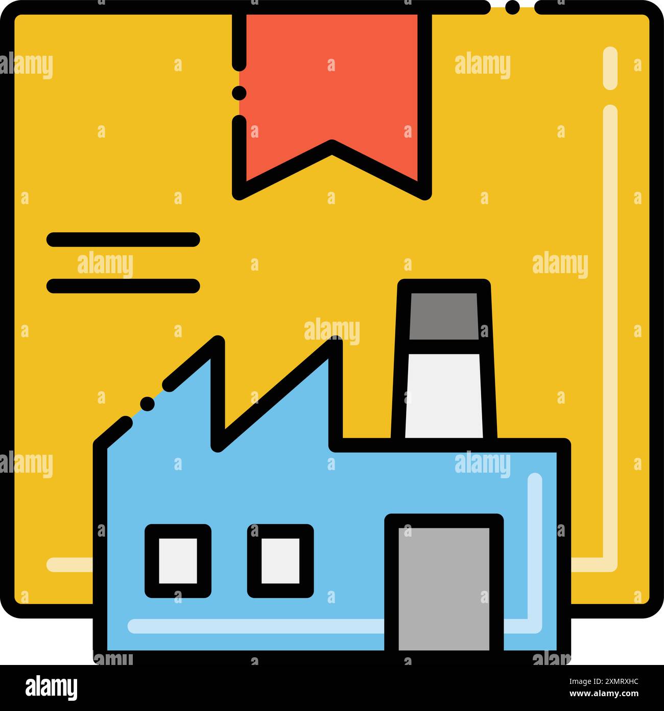 Manufacturing map Stock Vector Images - Alamy