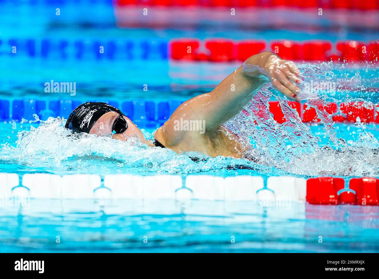 Summer McIntosh of Canada compete during women's 400m individual medley ...