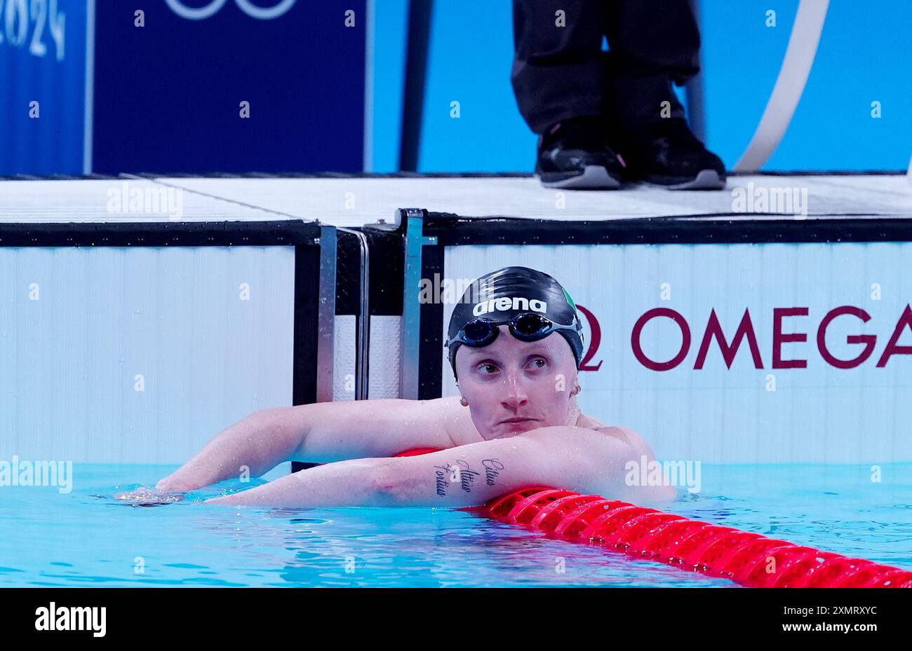 Ireland's Danielle Hill during the Women's 100m Backstroke semi finals ...