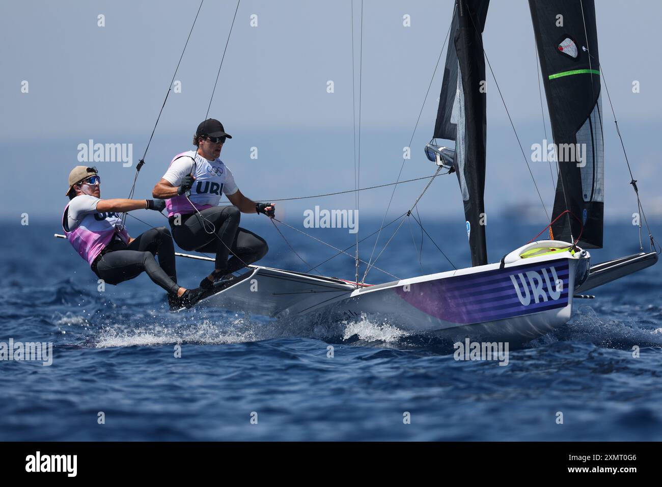Marseille, France. 29th July, 2024. Hernan Umpierre/Fernando Diz of ...