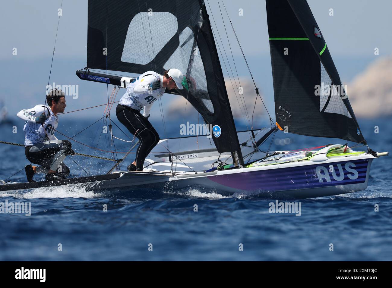 Marseille, France. 29th July, 2024. Jim Colley/Shaun Connor of ...