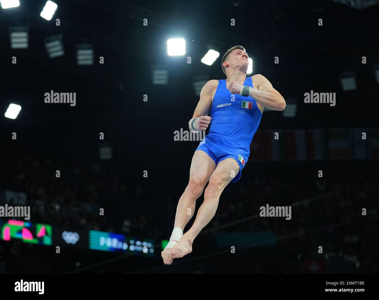 Paris, France. 29 July, 2024. Mario Macchiati (Italy) competes during ...