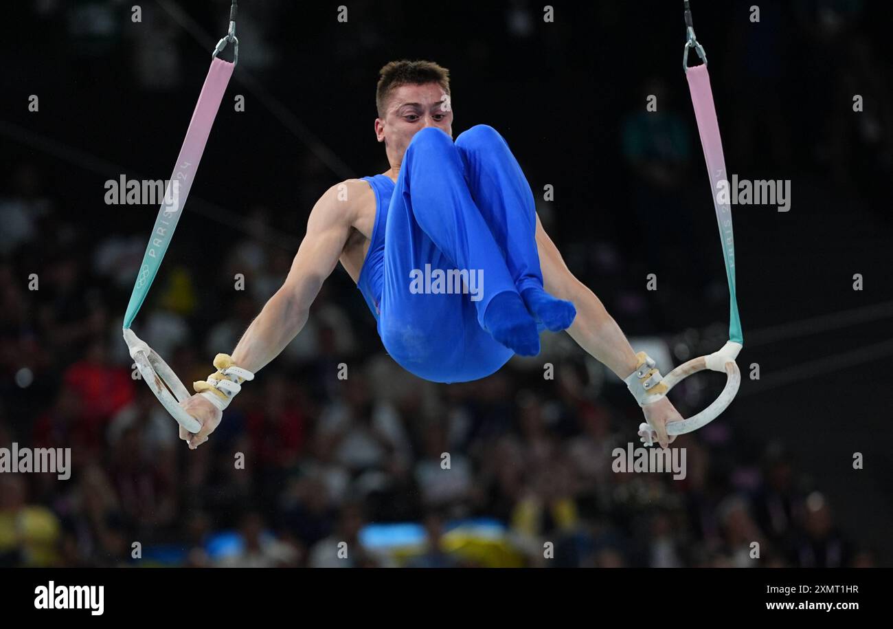 Paris, France. 29 July, 2024. Mario Macchiati (Italy) competes during ...