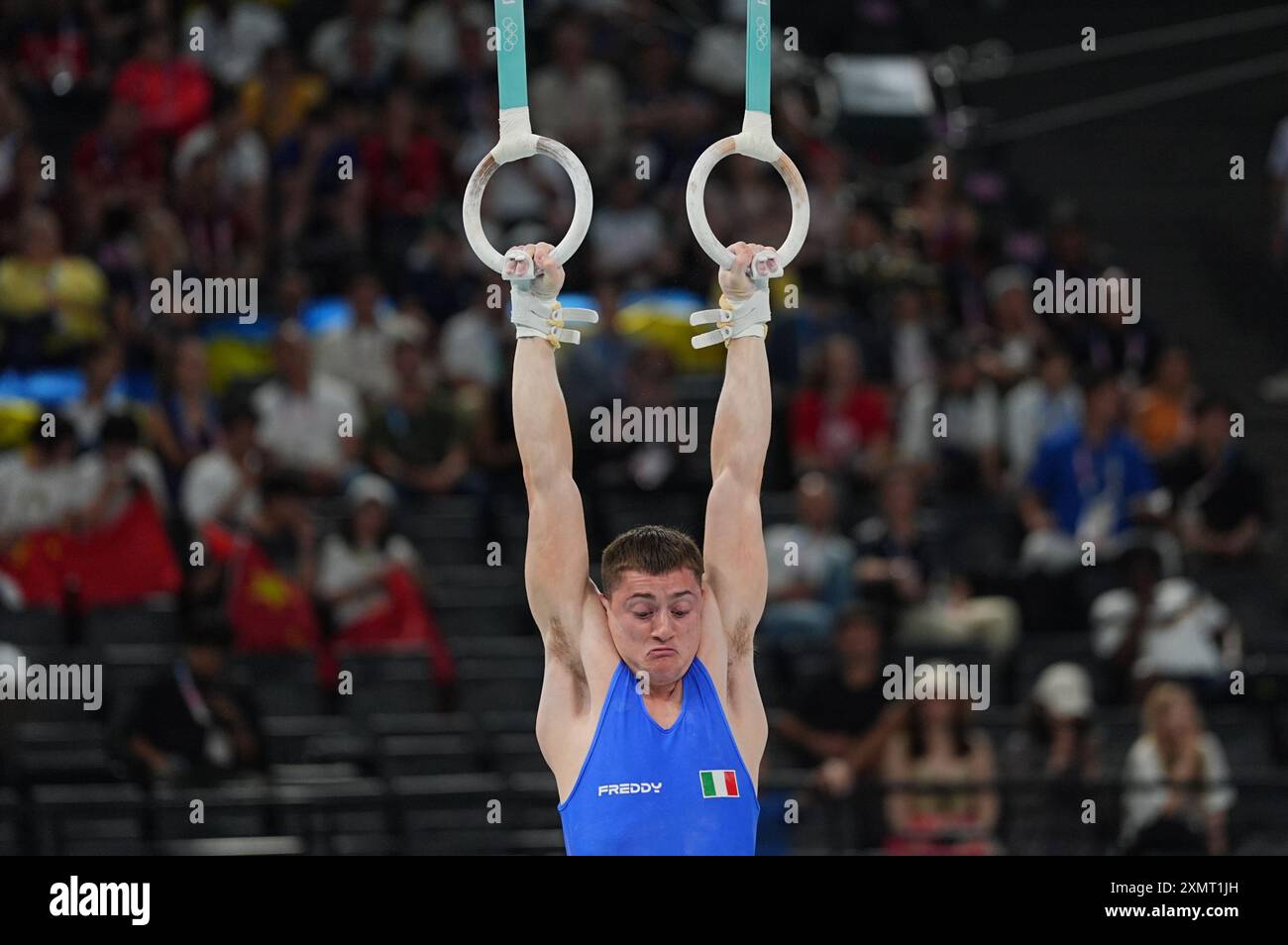 Paris, France. 29 July, 2024. Mario Macchiati (Italy) competes during ...