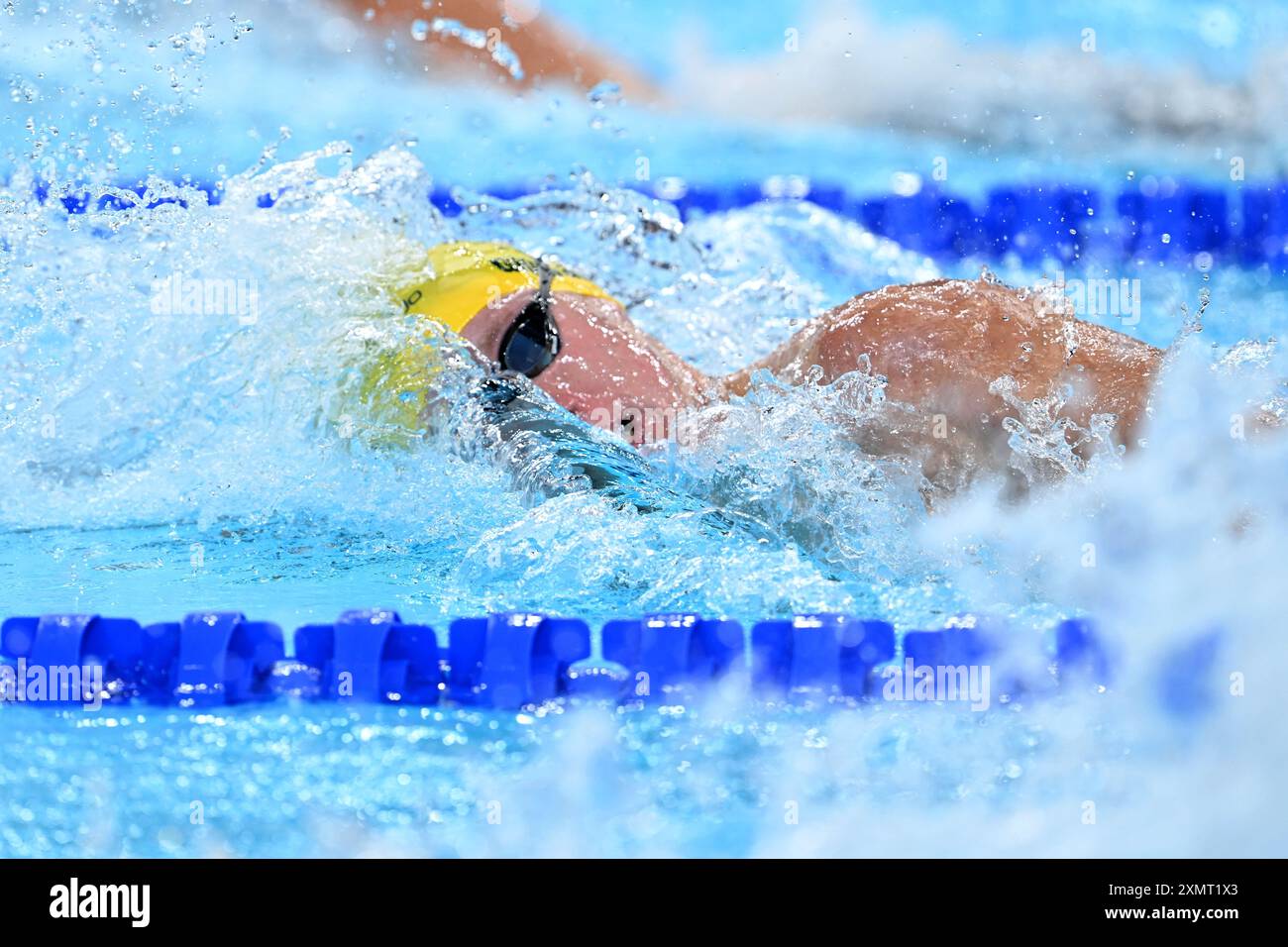 Paris, France. 29th July, 2024. Australian swimmer Maximillian Giuliani ...