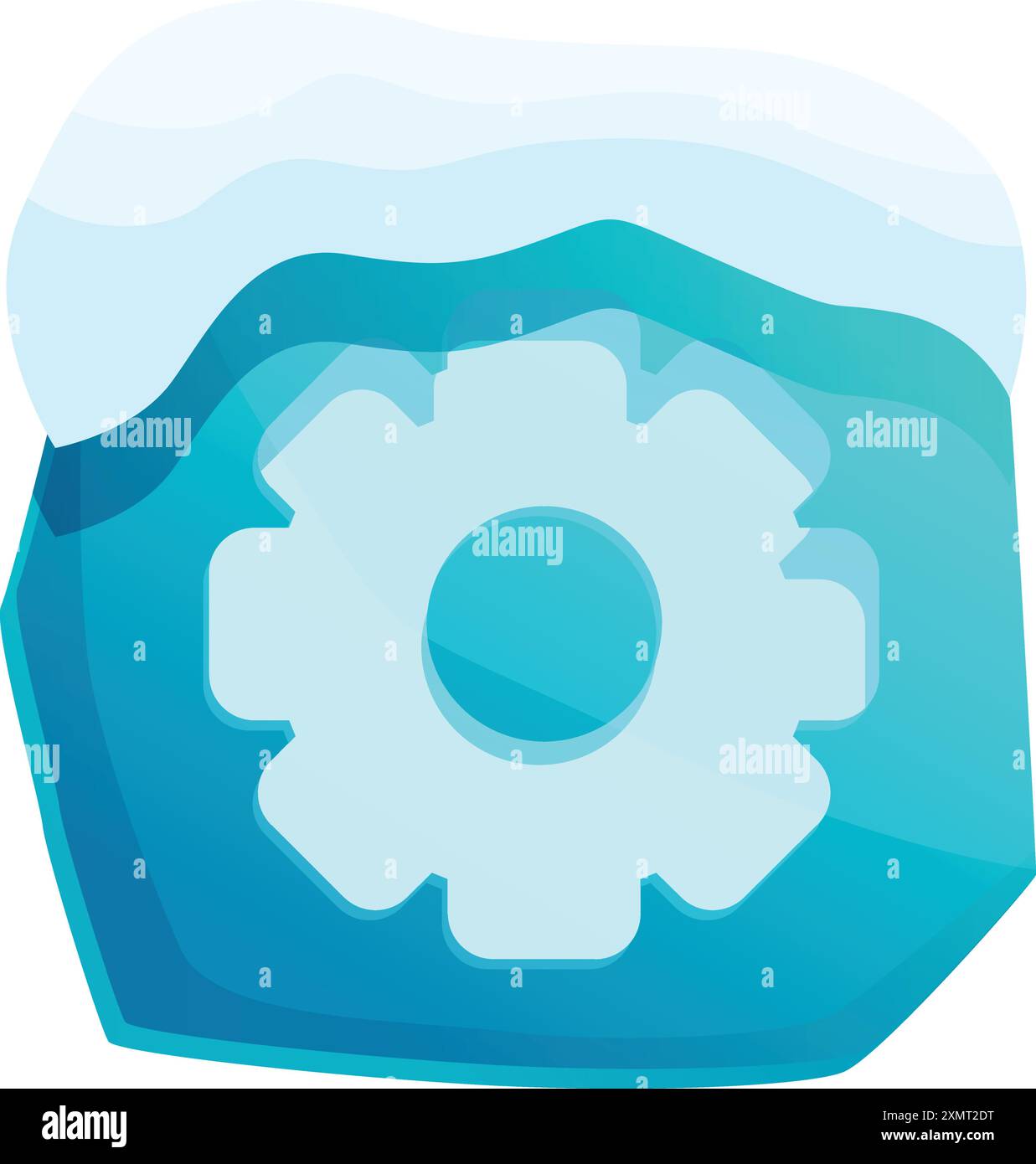 Winter snow factory Stock Vector Images - Alamy