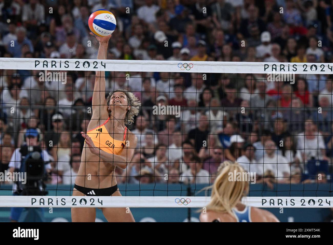 Paris, France. 29th July, 2024. Olympia, Paris 2024, Beach Volleyball ...
