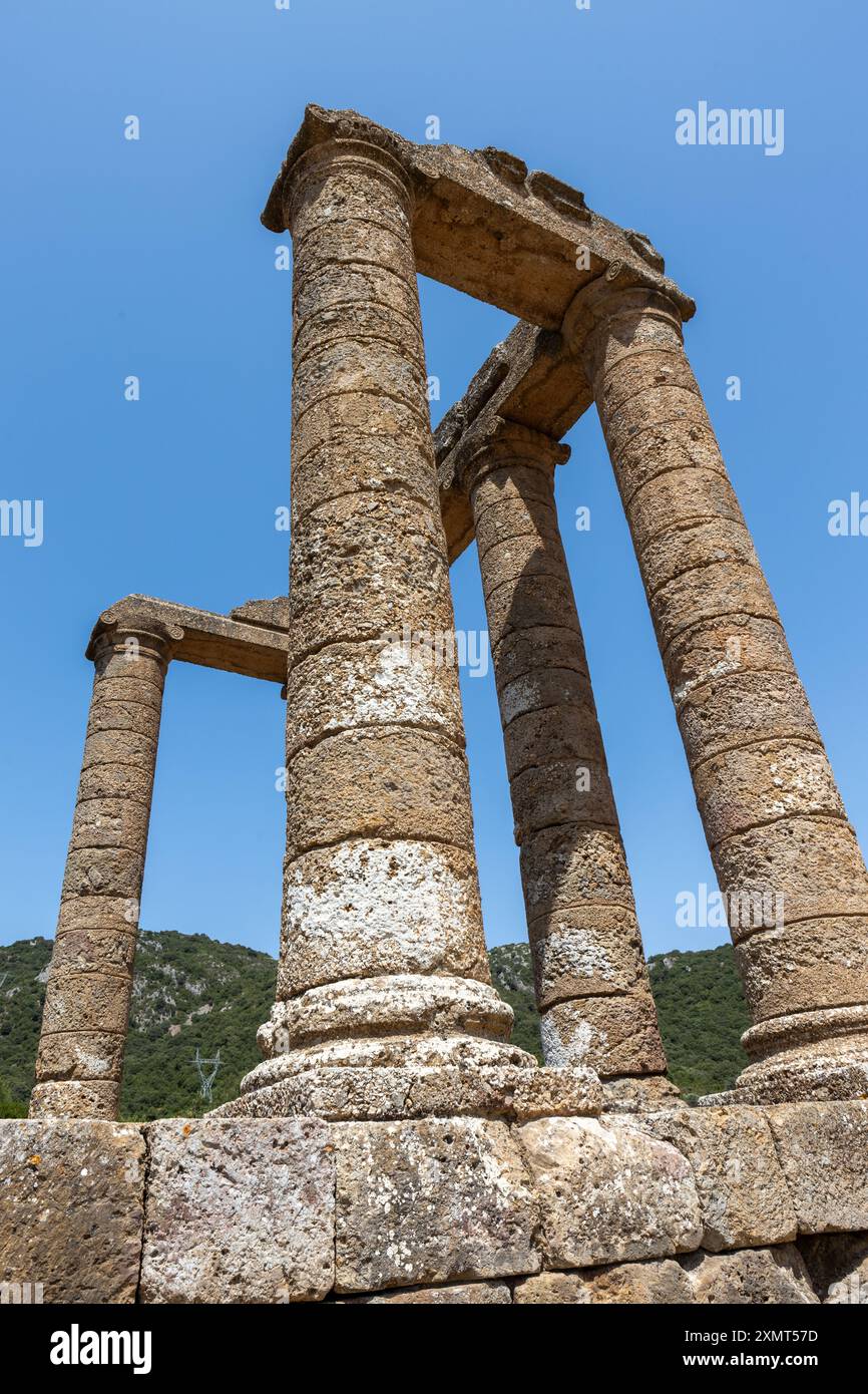 Ancient Temple of Antas Amidst Nature Stock Photo - Alamy