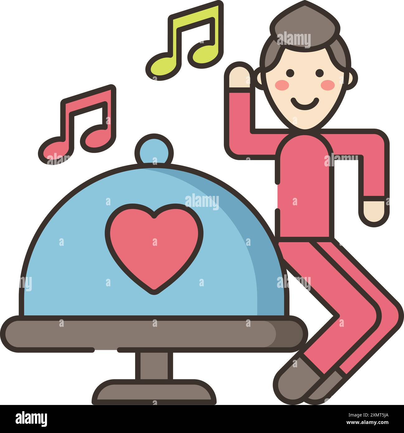 Dinner and Dancing Stock Vector Image & Art - Alamy