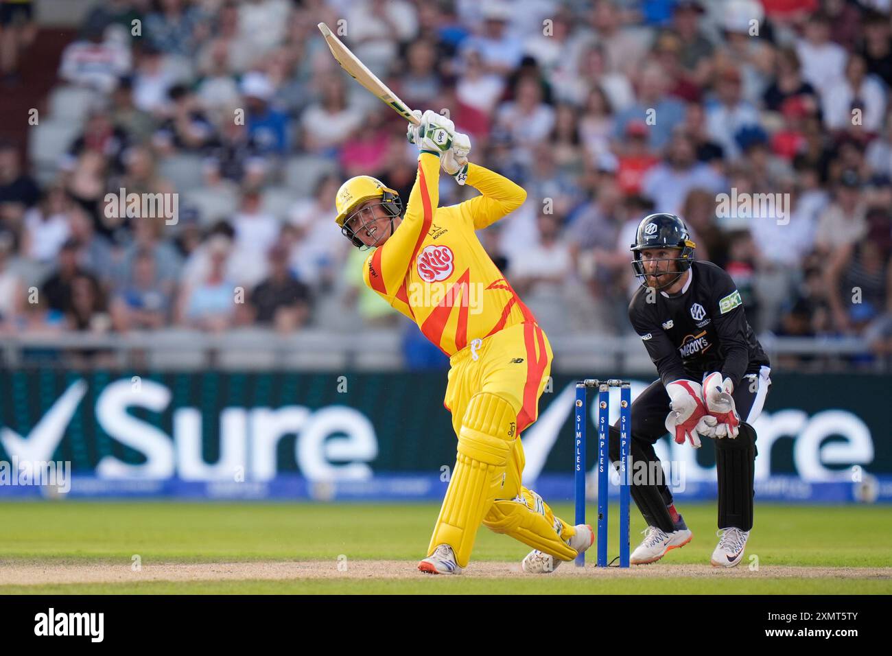 29th July 2024; Old Trafford Cricket Ground, Manchester, England; The ...