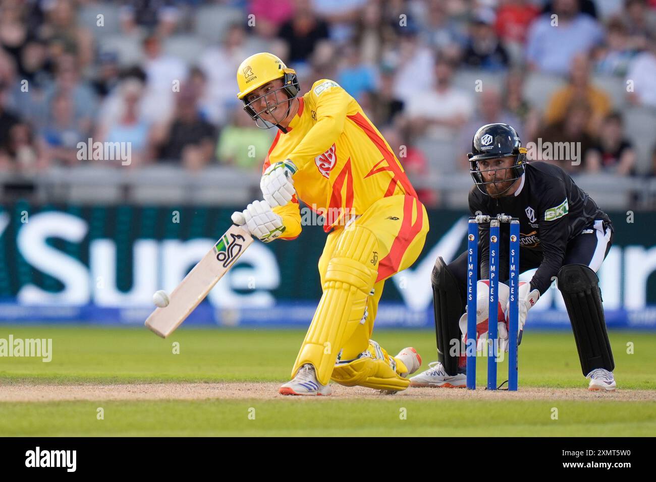 29th July 2024; Old Trafford Cricket Ground, Manchester, England; The ...