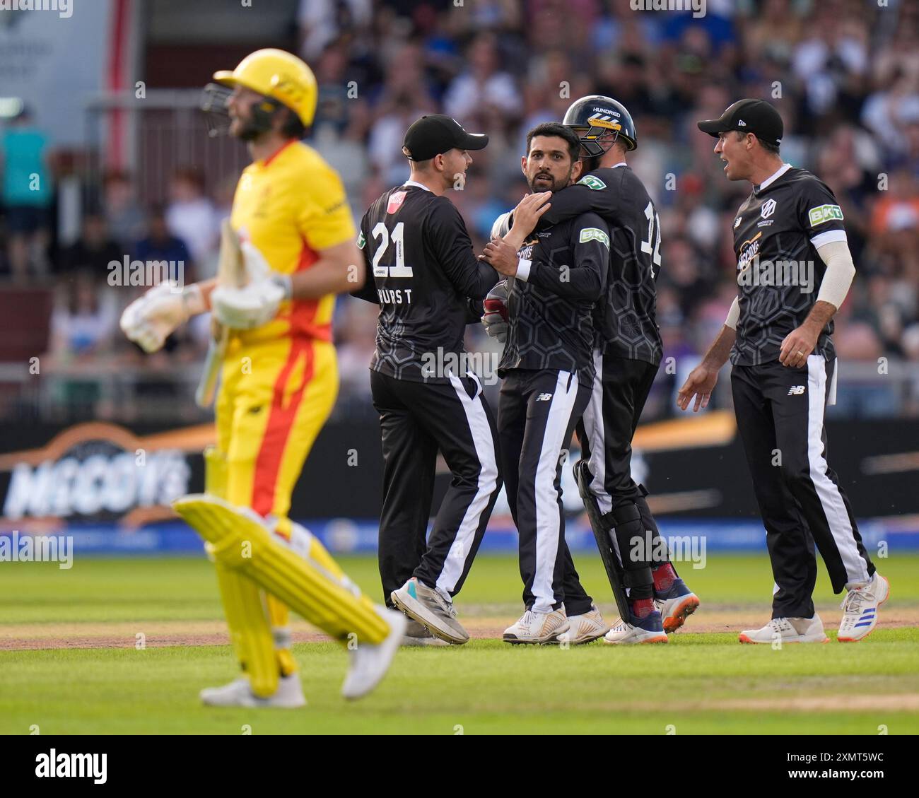 29th July 2024; Old Trafford Cricket Ground, Manchester, England; The ...