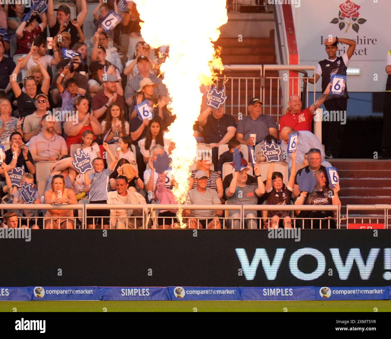 29th July 2024; Old Trafford Cricket Ground, Manchester, England; The ...