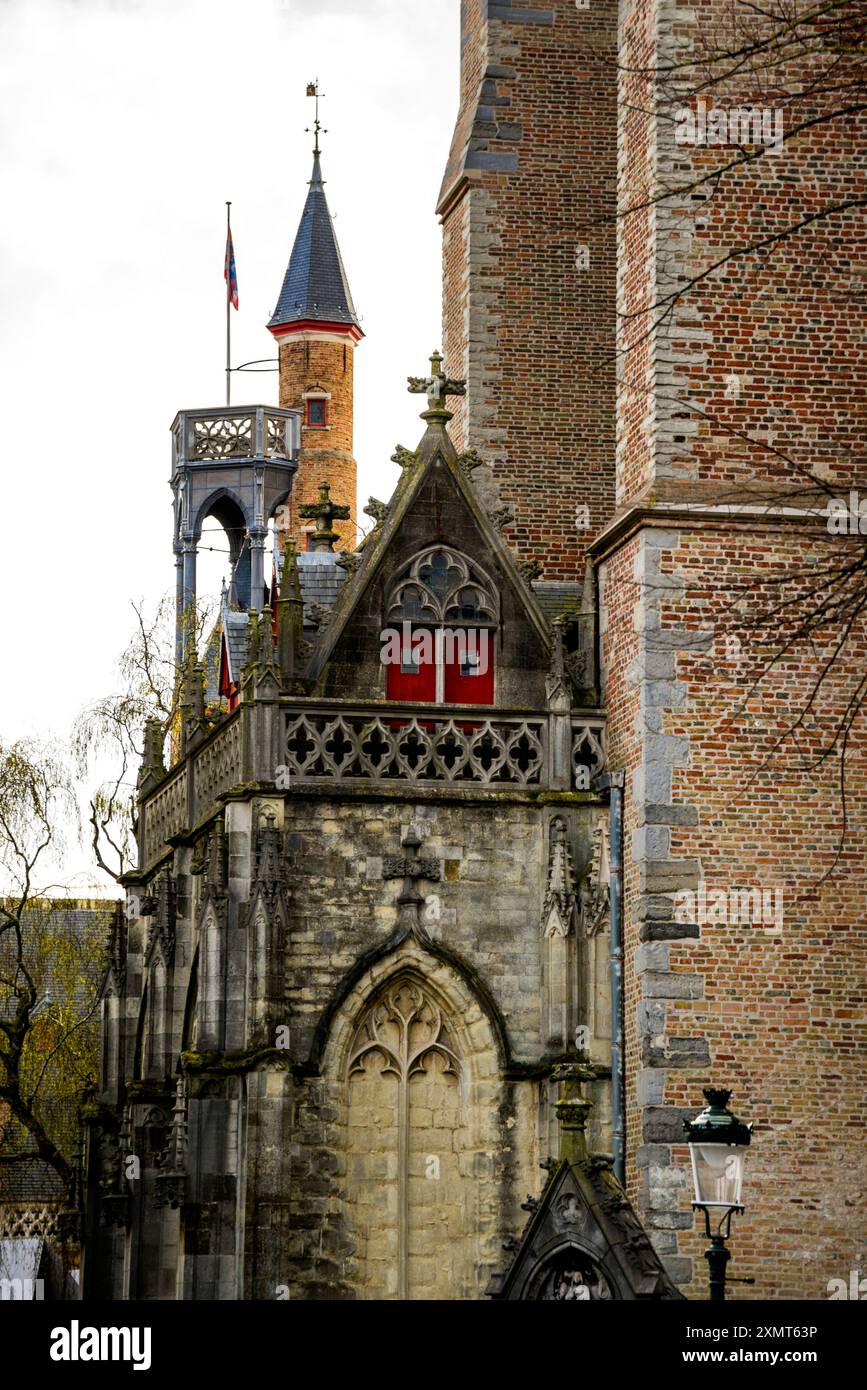 Bruges neo gothic architecture hi-res stock photography and images - Alamy
