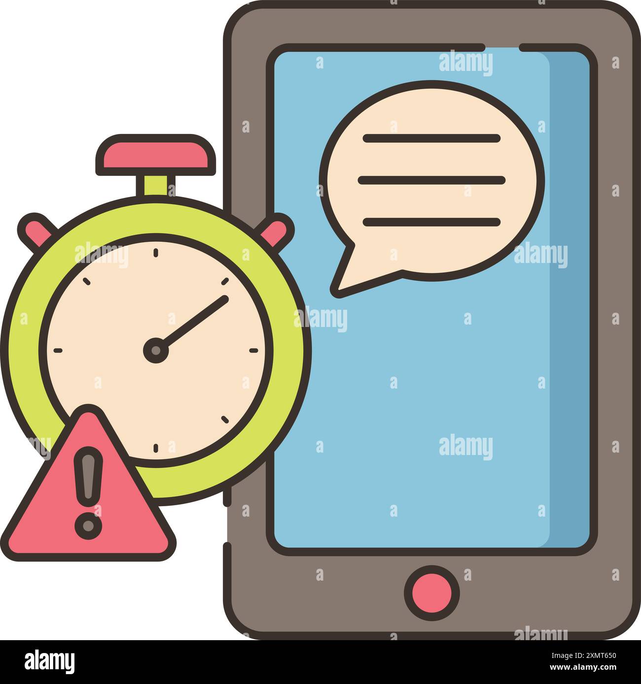 Social media response set Stock Vector Images - Alamy