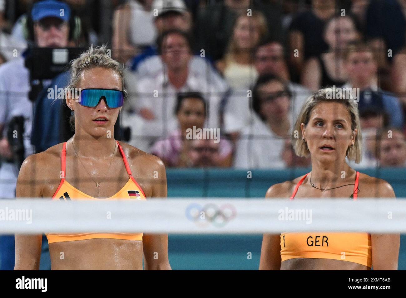 Paris, France. 29th July, 2024. Olympia, Paris 2024, Beach Volleyball ...