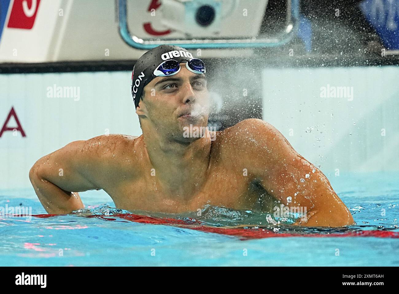 Paris, France. 29th July, 2024. Olympics, Paris 2024, 100 m backstroke ...
