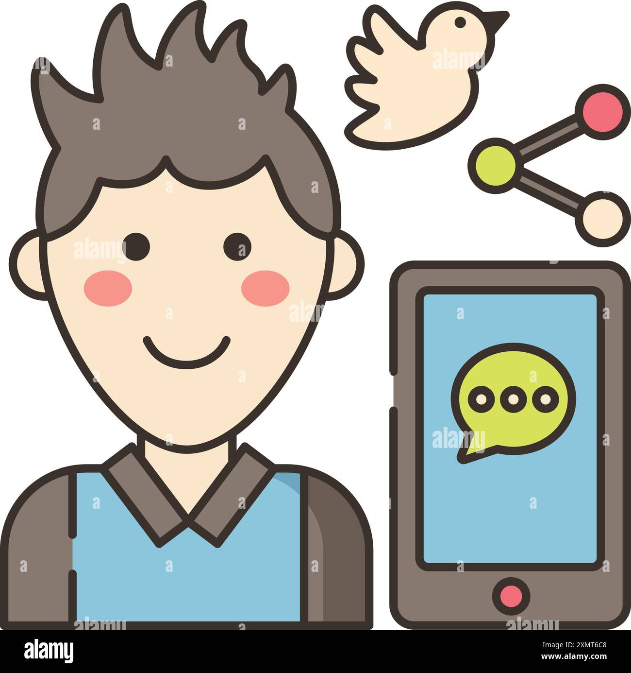 Generational gap vector vectors Stock Vector Images - Alamy