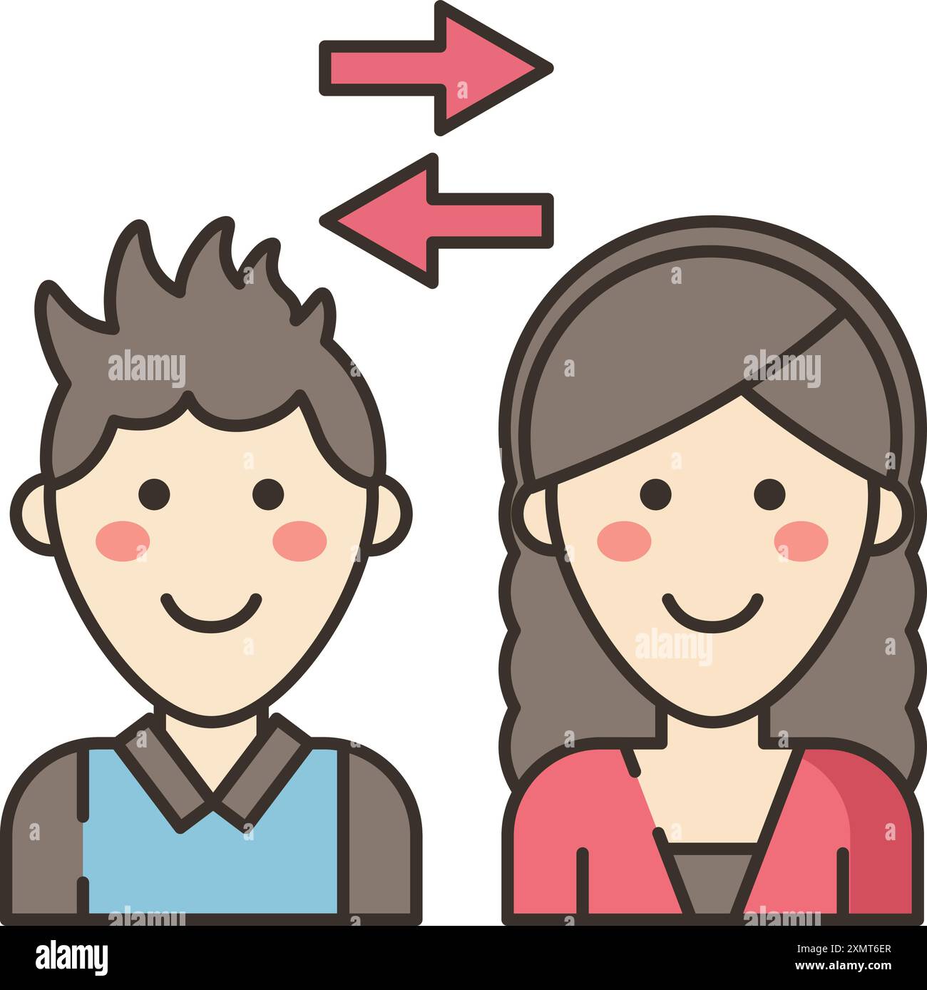 Real life connection Stock Vector Images - Alamy