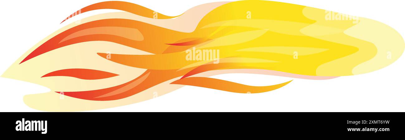 Fast moving flow Stock Vector Images - Alamy