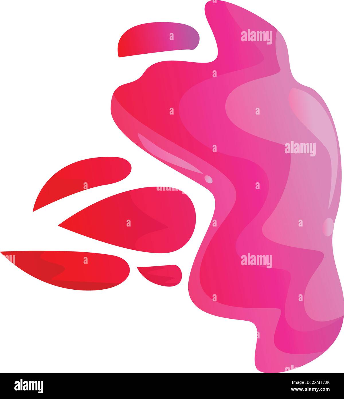 Colorful paint flow spreading background hi-res stock photography and ...