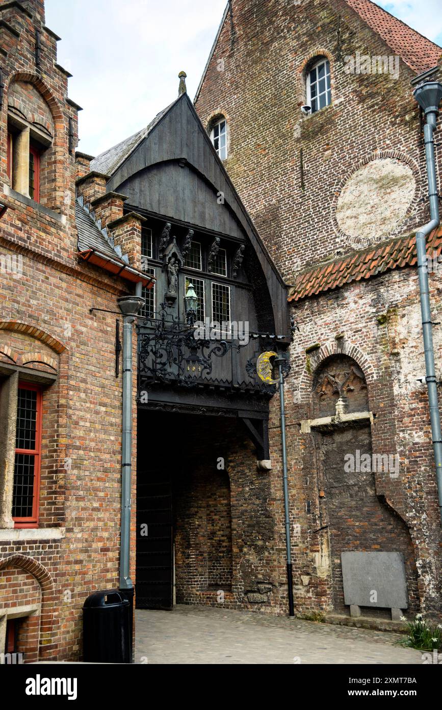 The Gruuthuse in Bruges, Belgium Stock Photo - Alamy
