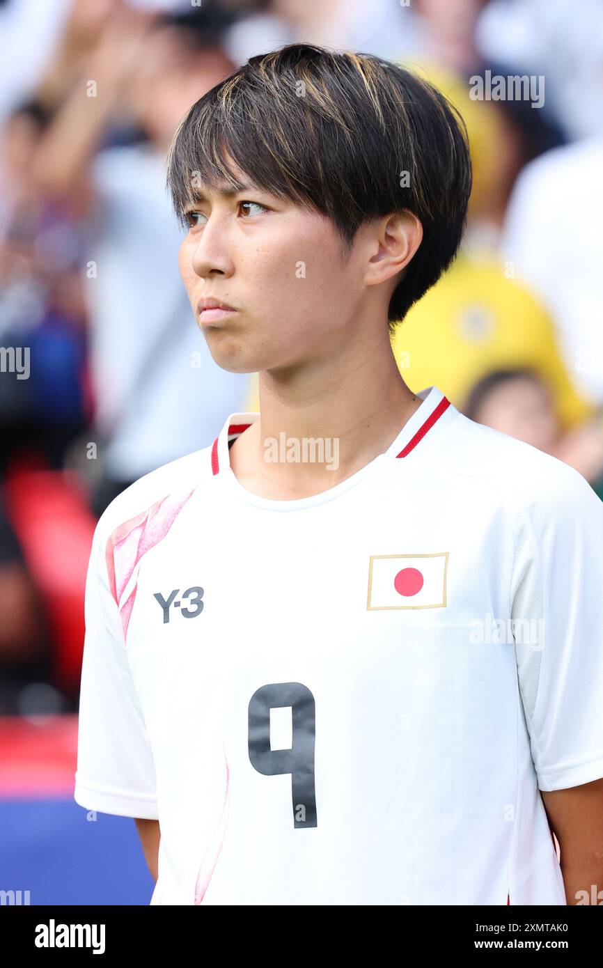 Paris, France. 28th July, 2024. Riko Ueki (JPN) Football/Soccer : Women ...