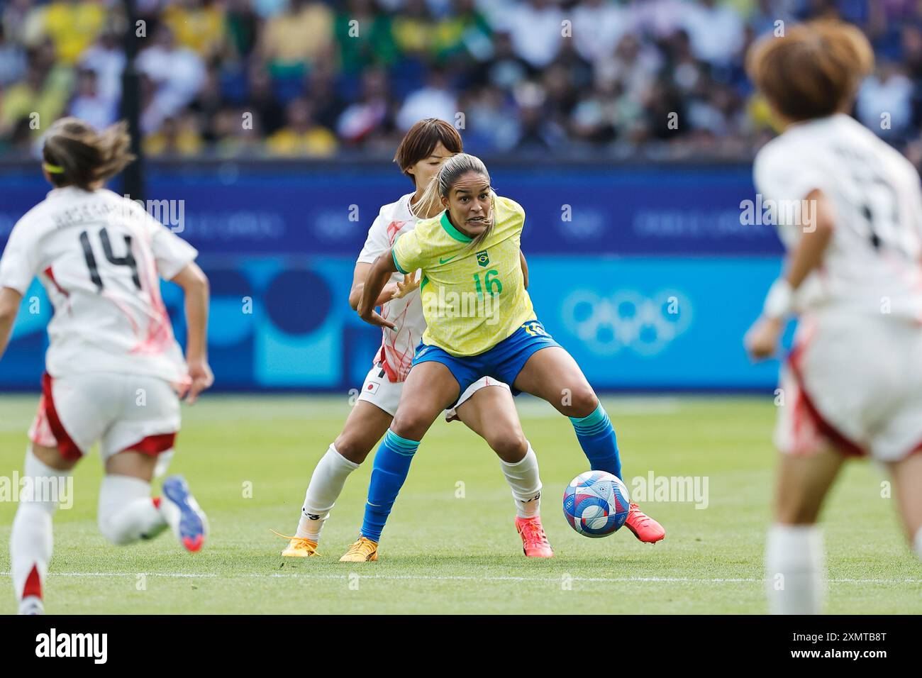 Gabrielle Portilho (BRA), JULY 28, 2024 - Football / Soccer : Paris ...