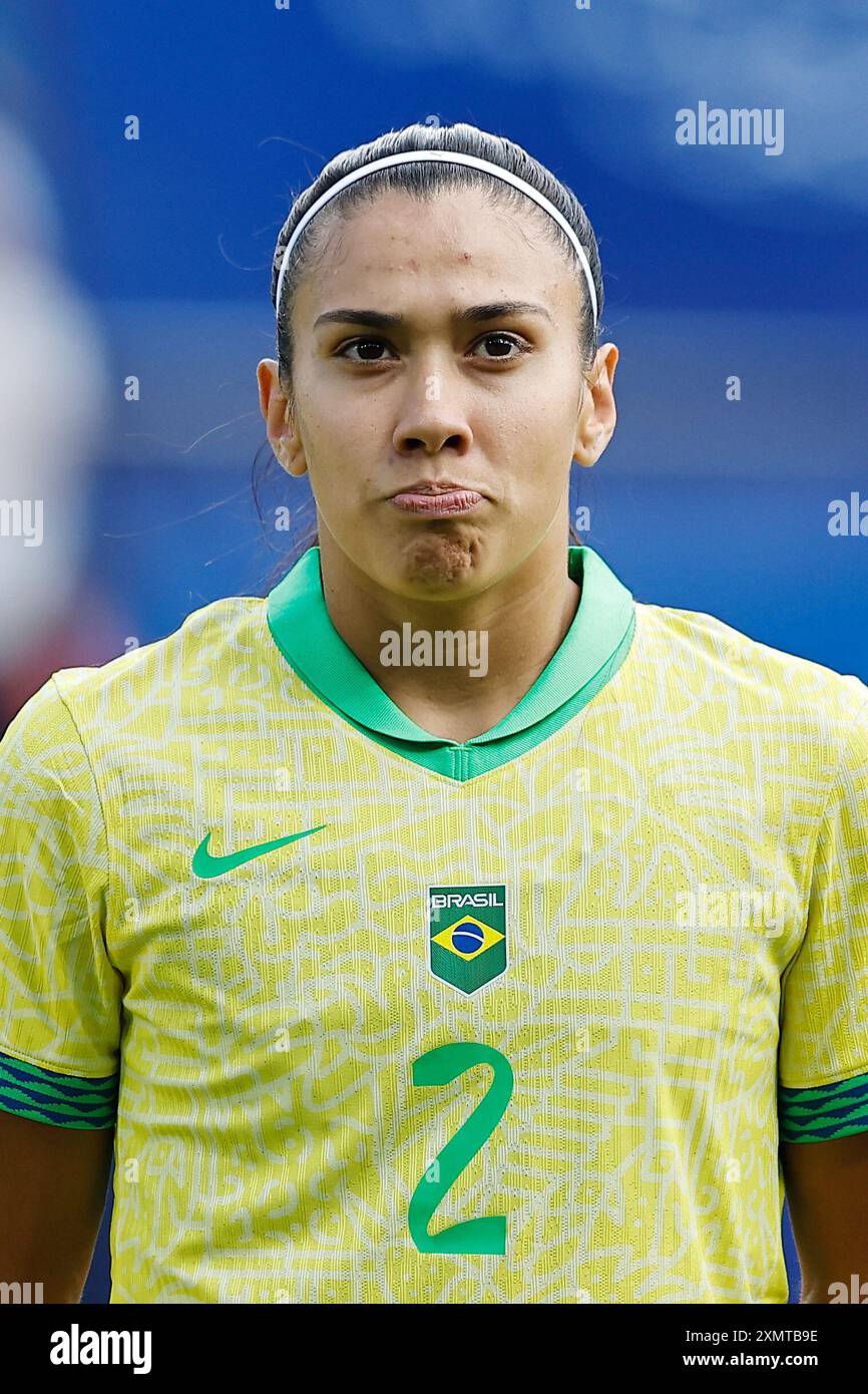 Paris, France. 28th July, 2024. Antonia Ronnycleide (BRA) Football ...