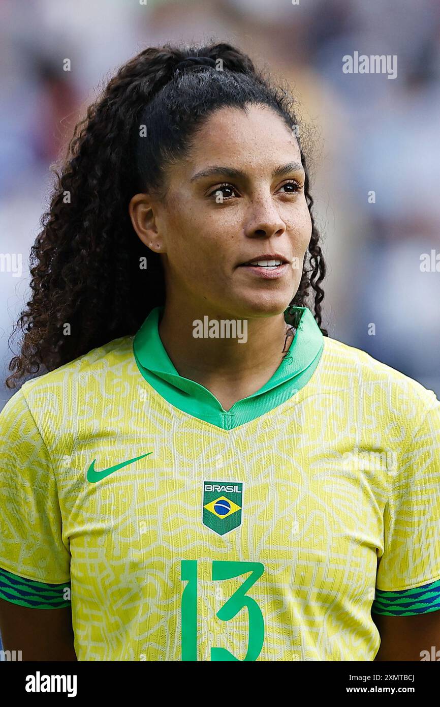 Brazil japan paris 2024 soccer hi-res stock photography and images - Alamy