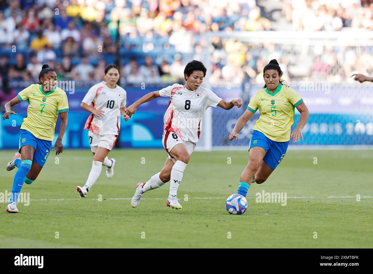 (L-R) Nicoli Kerolin (BRA), Kiko Seike (JPN), Eduarda Sampaio (BRA ...